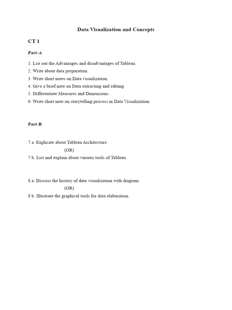 DVC - All Questions and Answers - CT 1, CT 2 and Model - Final | PDF ...