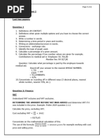 Mathematical Literacy Formula Sheet | PDF | Interest | Value Added Tax