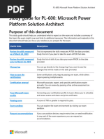 Study Guide For Exam PL-400 - Microsoft Power Platform Developer - Microsoft Learn | PDF ...