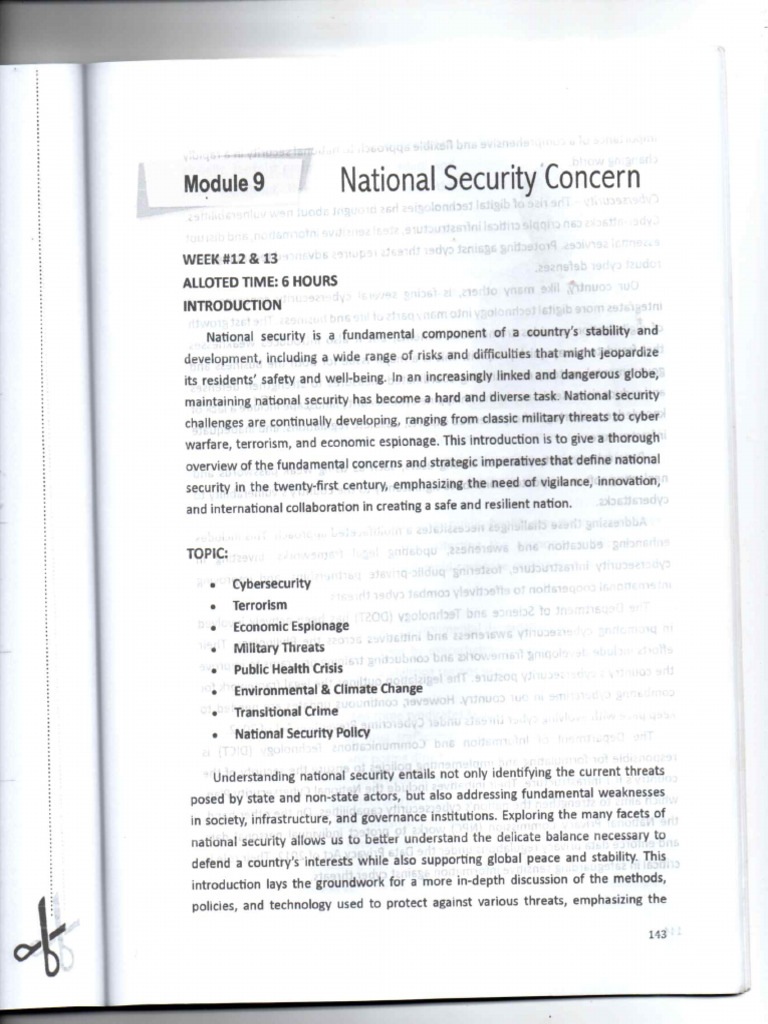 National Security | PDF
