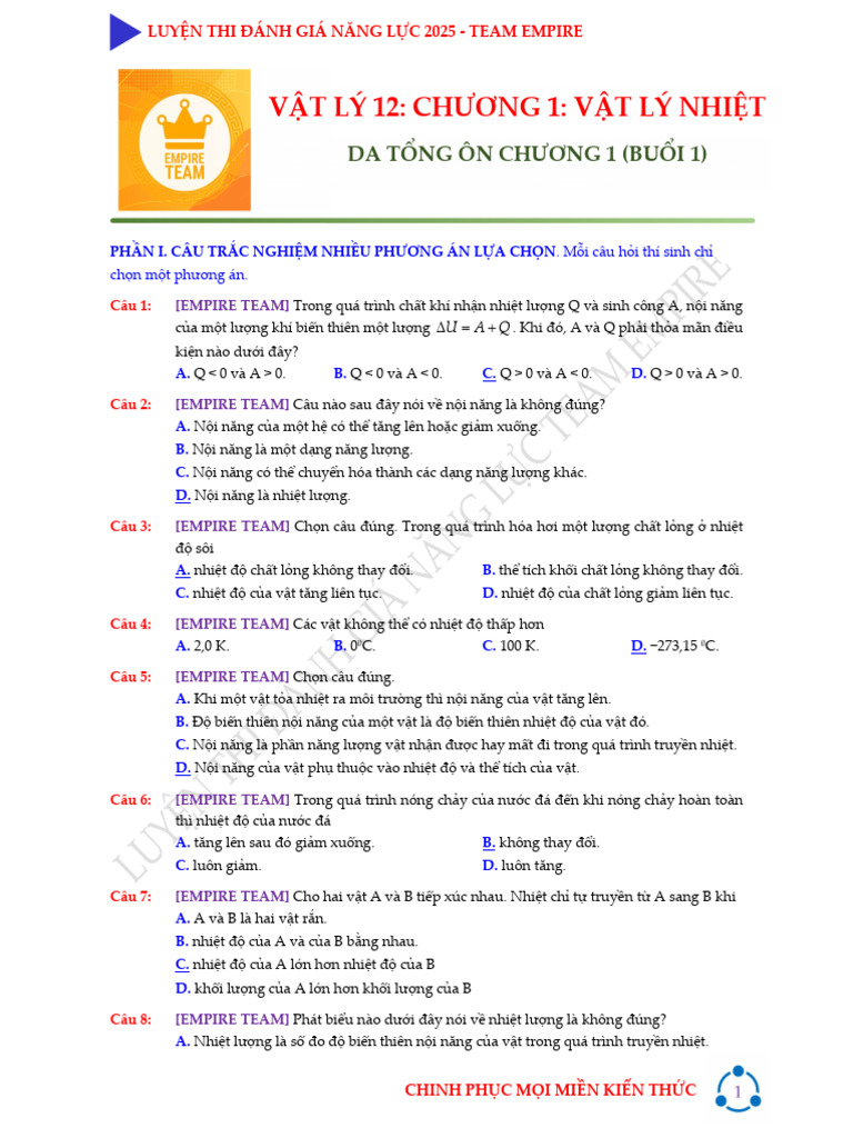 T NG Ôn Chương 1 Bu I 1-File L I Gi I | PDF