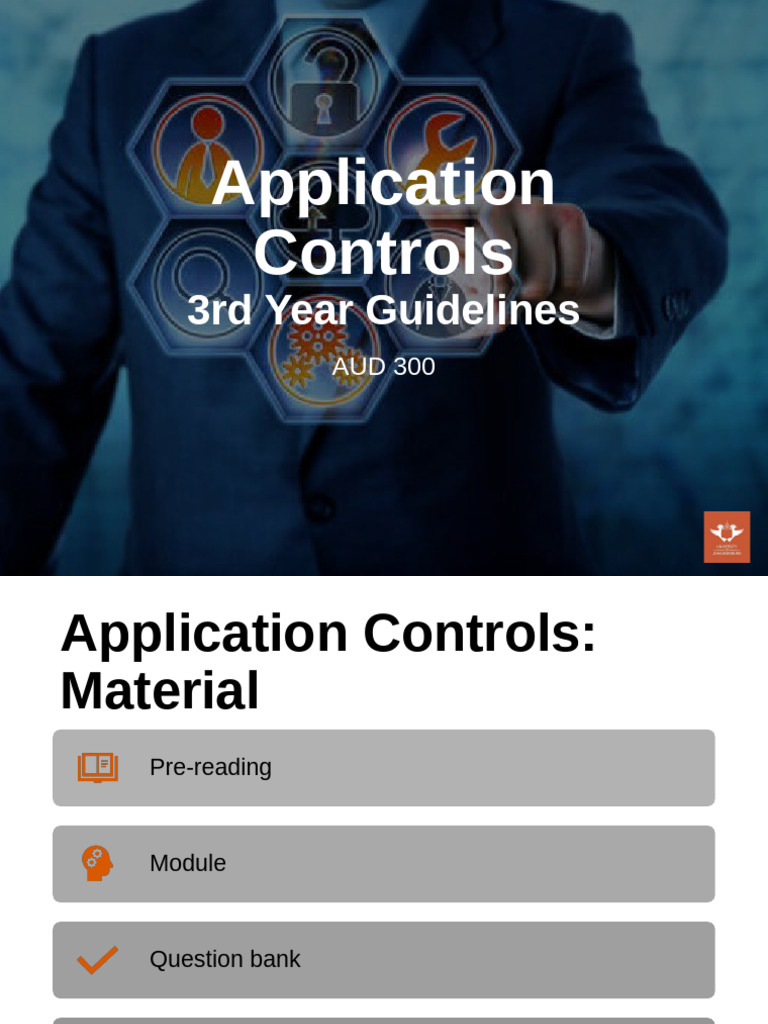 Slides - Application Controls | PDF | Input/Output | Databases