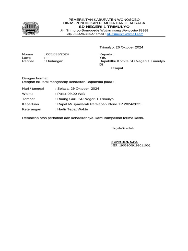 Rapat Penyusunan RKT | PDF