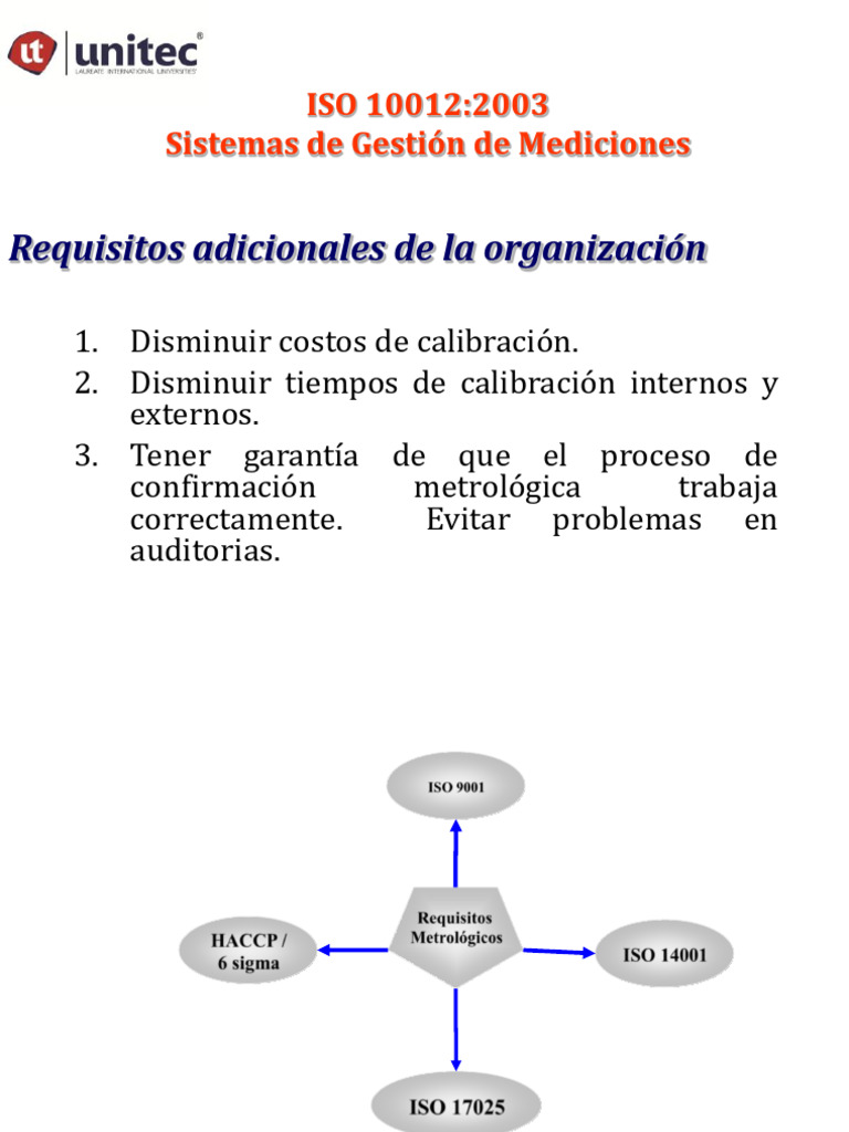 Iso 10012 SGC - M Ceutec | PDF | Calidad (comercial) | Calibración