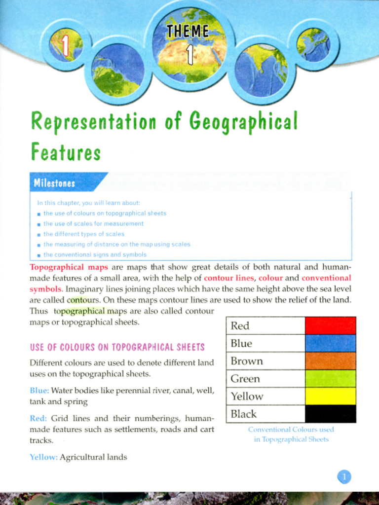 GR 7 - Geog - Representation of Geographical Features-Text | PDF