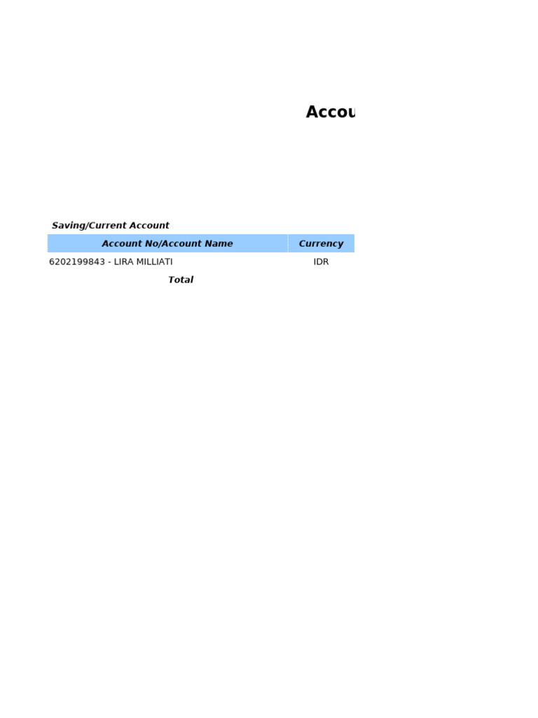 Balance Inquiry | PDF