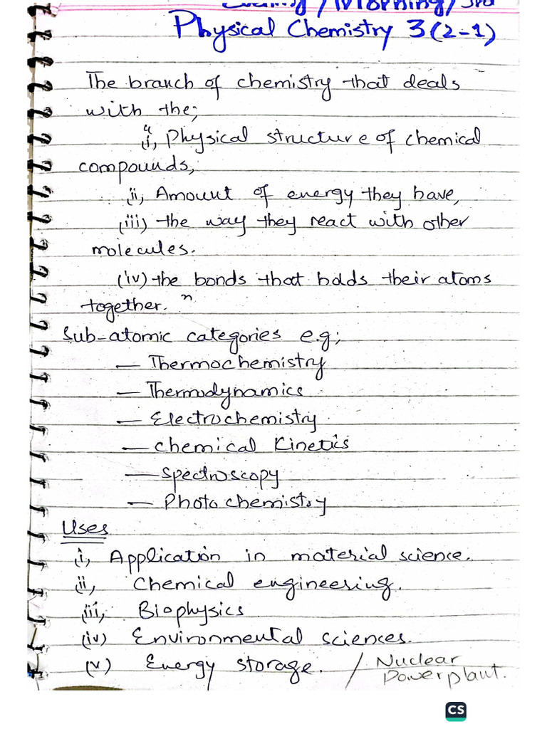 Chapter No.1 Chemical equilibrium | PDF