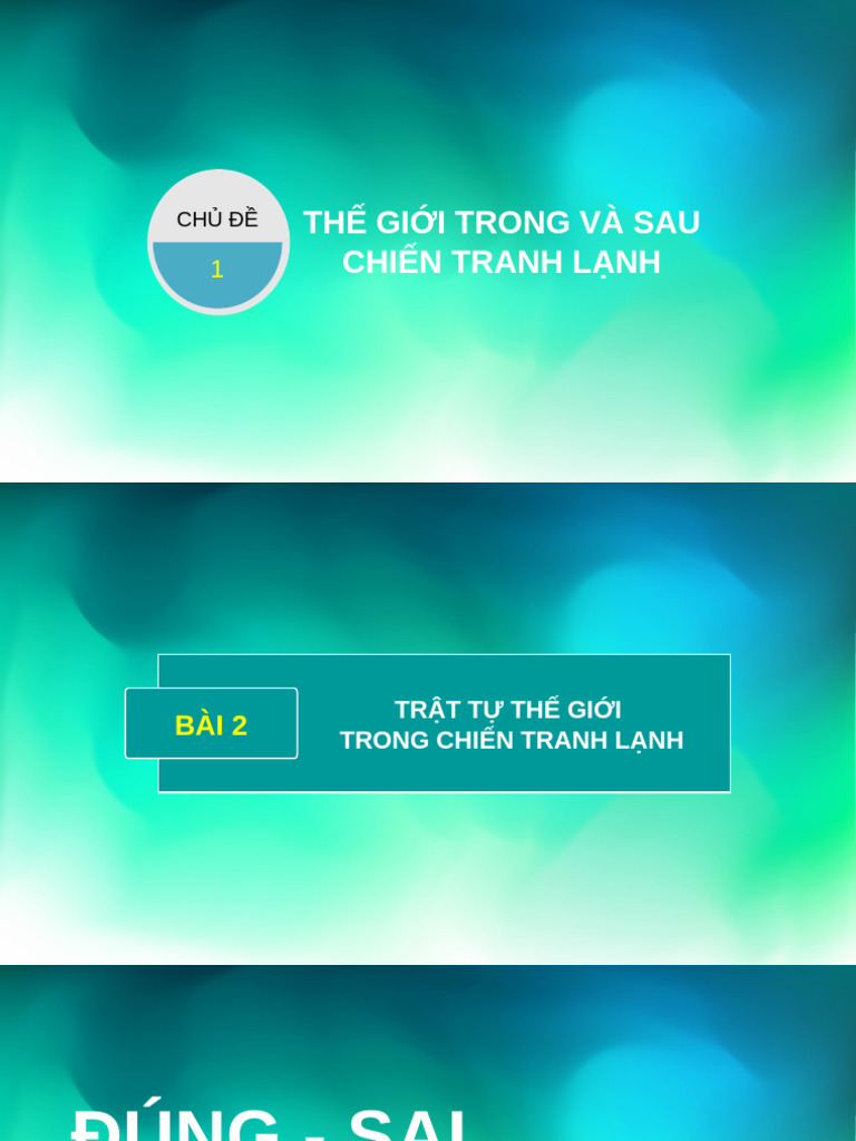 Ls12 - Cđ1 - Bài 2 - Bài Tập (Đúng-sai, Ghép Nối, Điền Khuyết) | PDF