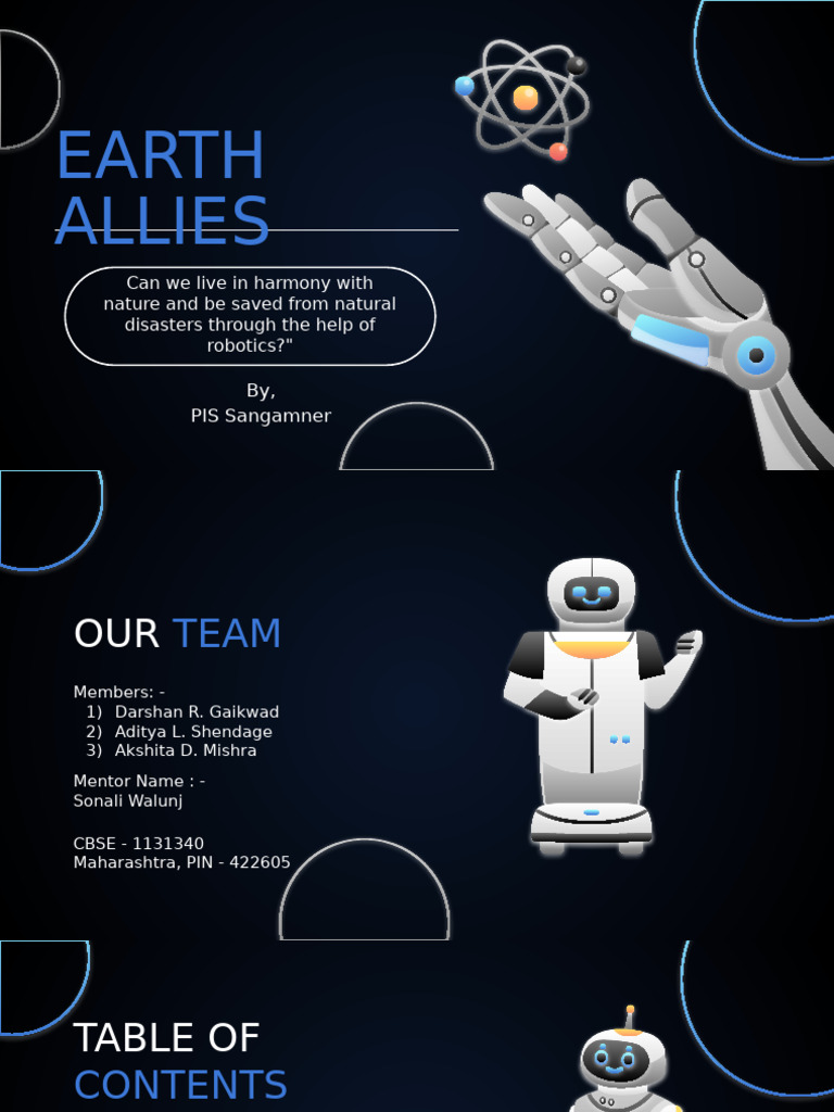 Robot_PPT | PDF | Planets | Solar System