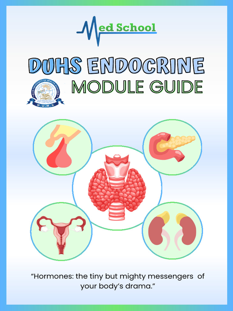 Endocrine Module Overview Guide | PDF | Endocrine System | Hormone