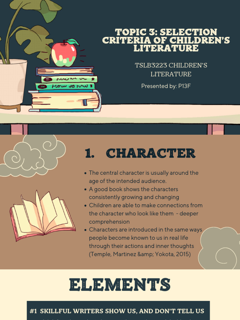 Selection Criteria of Children's Literature | PDF | Reading ...