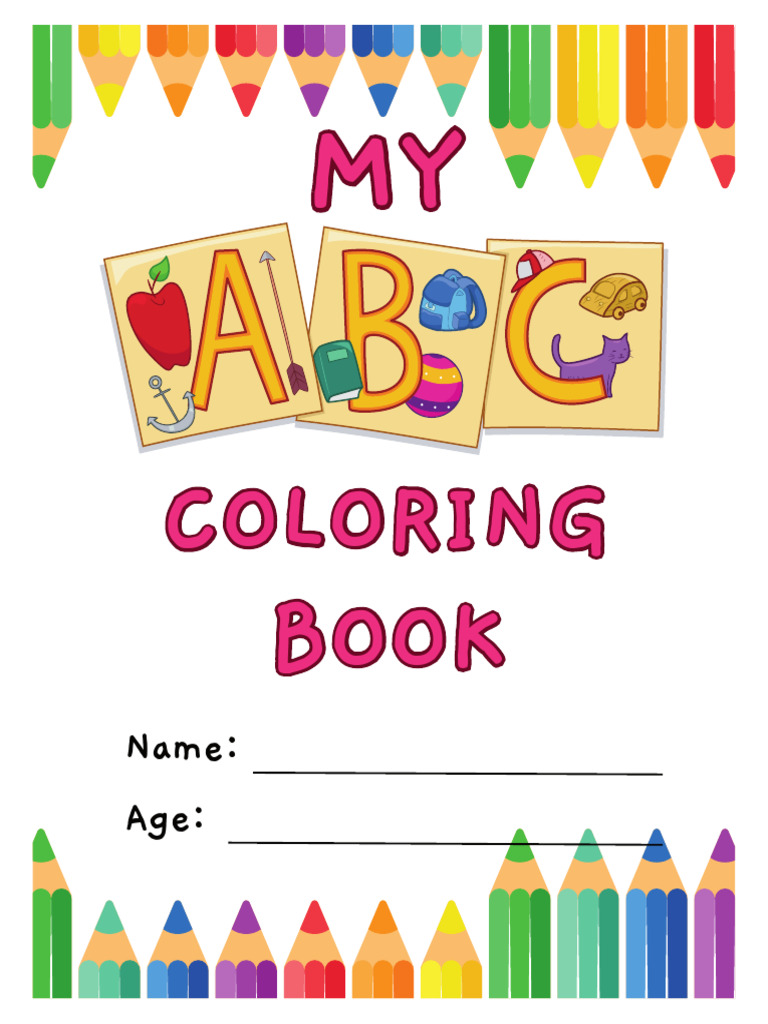 ABC Coloring Book Manuscript | PDF