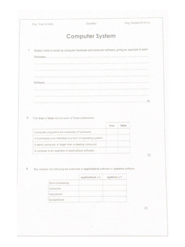 Computer System | PDF