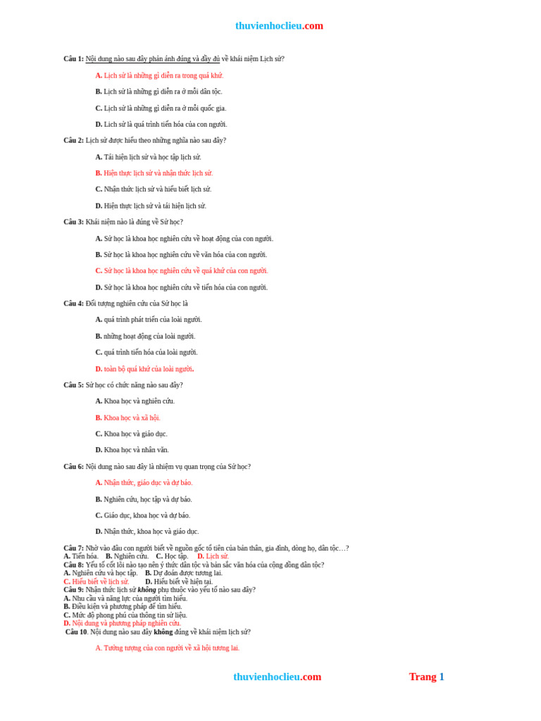 Trac-nghiem-Dung-sai-BAI-1-HIEN-THUC-LICH-SU-VA-NHAN-THUC-LICH-SU ...