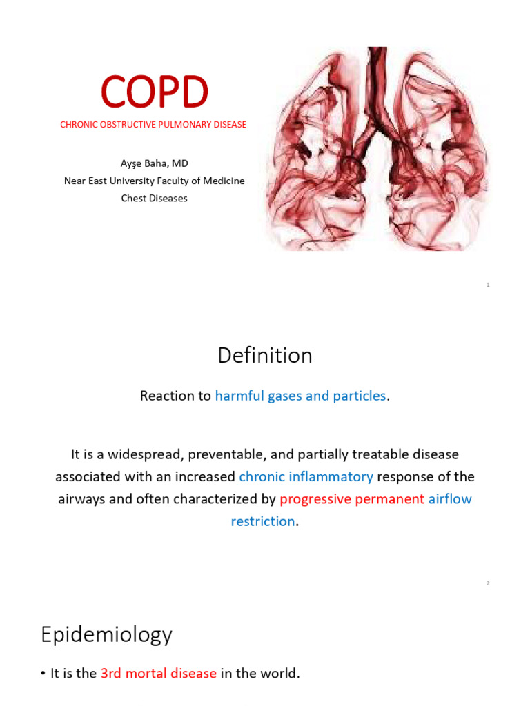 COPD | PDF | Chronic Obstructive Pulmonary Disease | Bronchitis