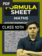 Integrals Formula Sheet Class 12 | PDF