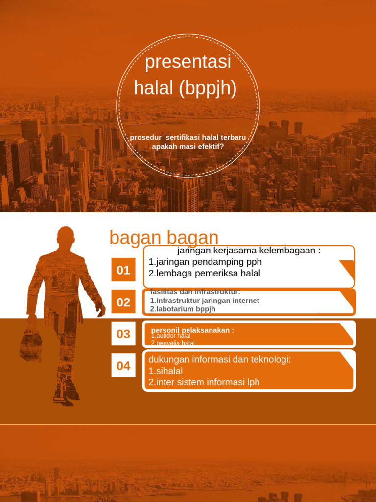 City of Business Man PowerPoint Template | PDF | Visual Journalism ...