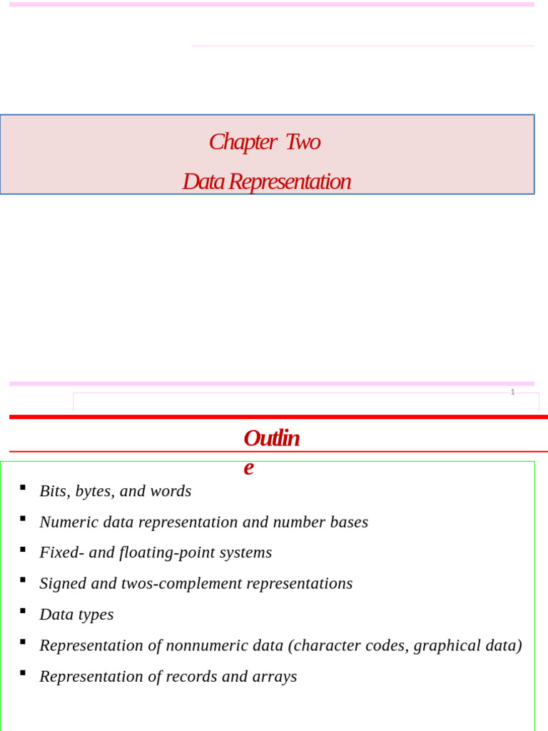 Chapter_Two | PDF | Binary Coded Decimal | Subtraction