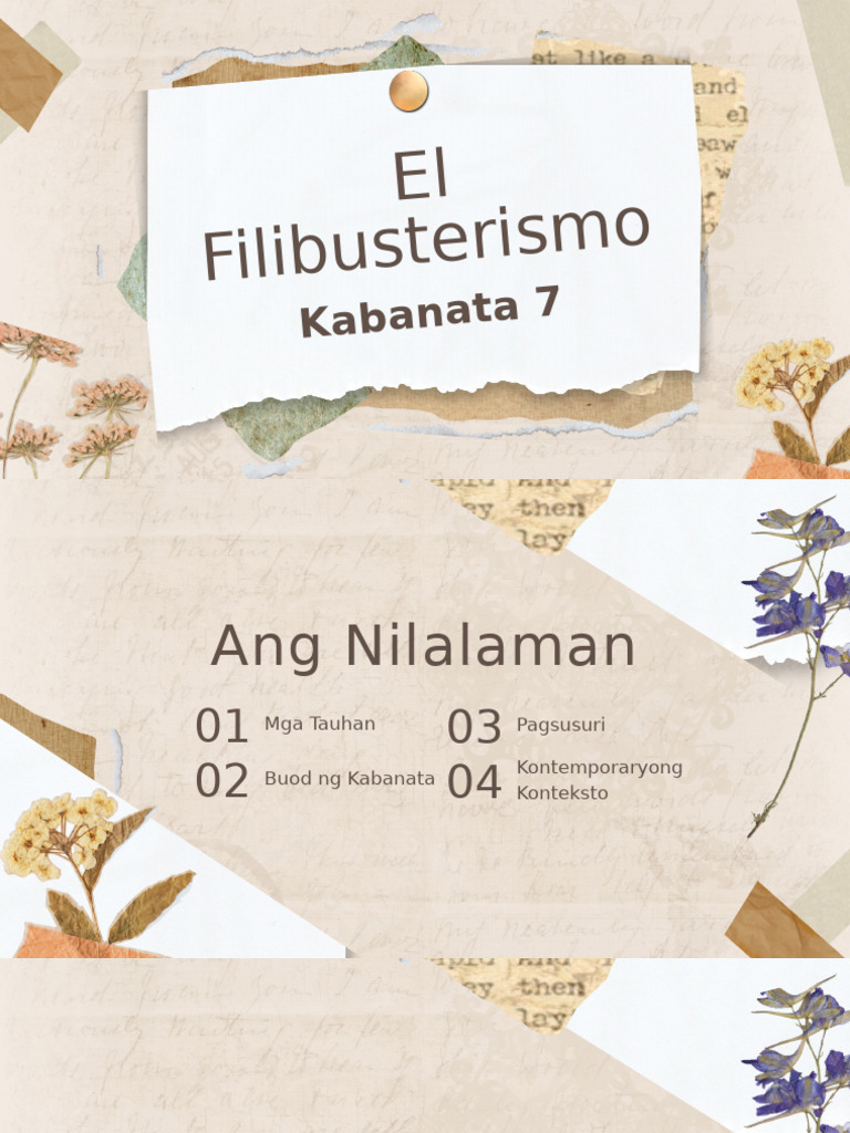 GRizal - El Fili Chapter 4 | PDF