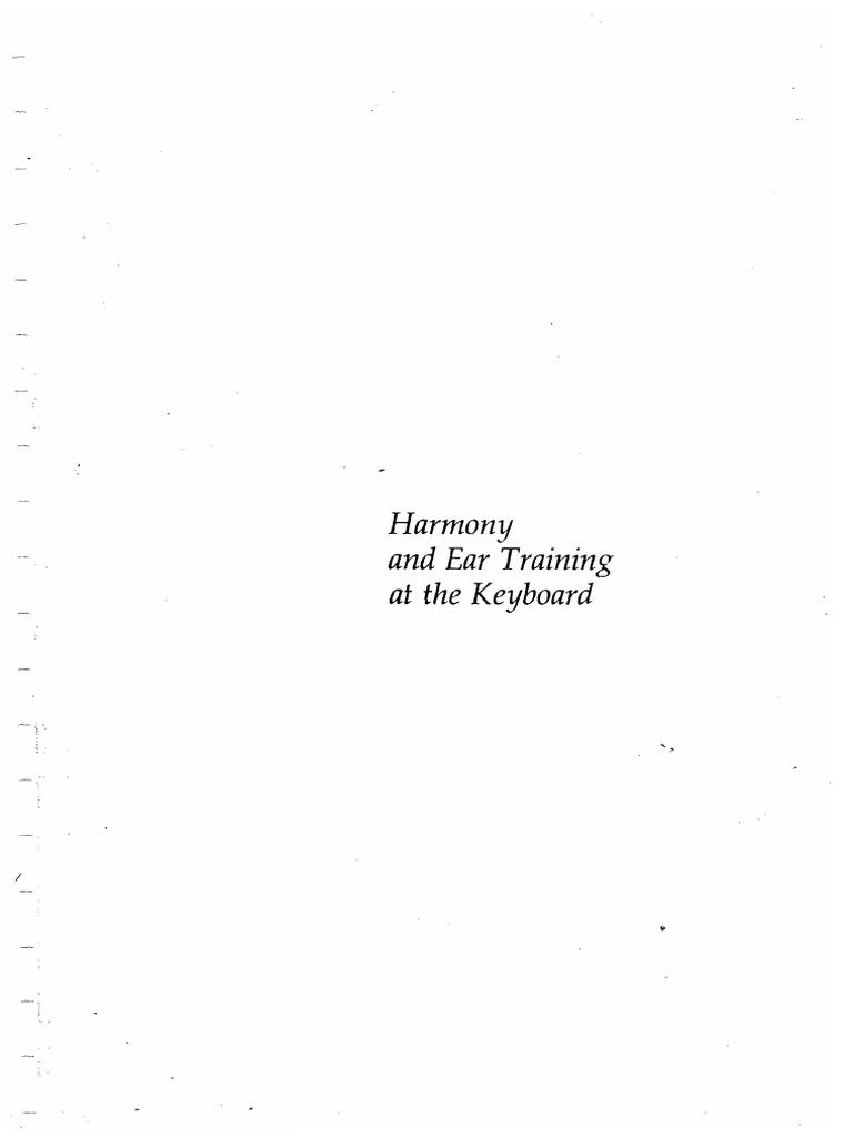 Keyboard Harmony | PDF