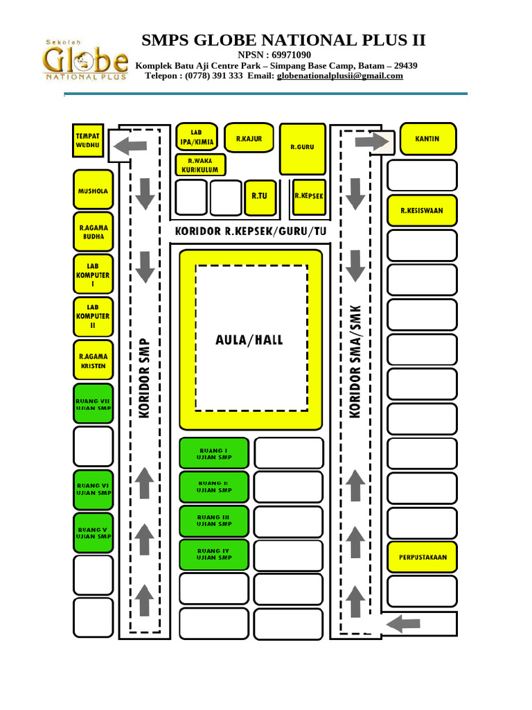 Denah SMP Kop 2024-2025 | PDF
