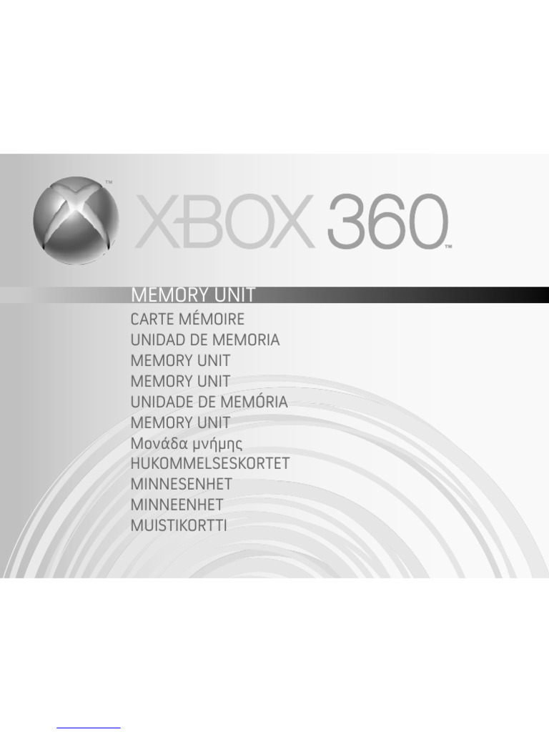 9z400001 360 Memory Unit Flash Module | PDF | Video Game Consoles | Xbox