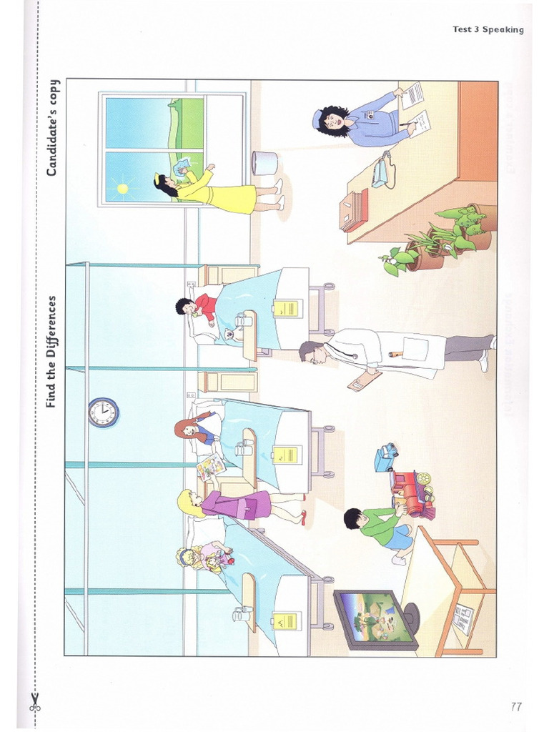 Test 3 Flyers 8 - Find the Difference 2 | PDF