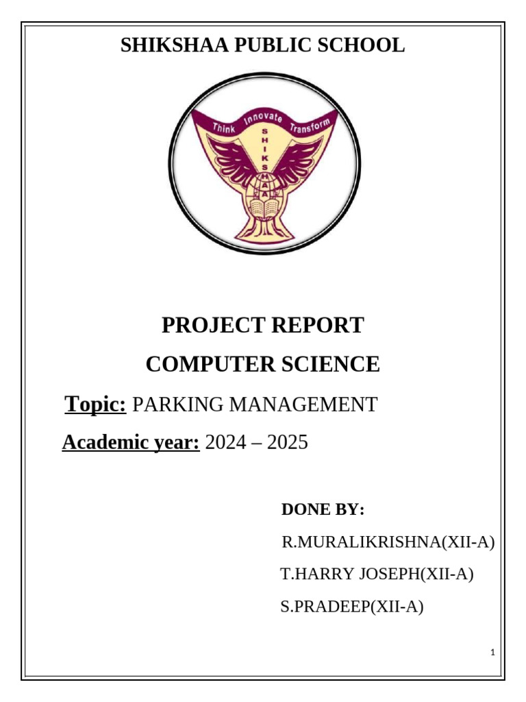 CS PROJECT | PDF | Databases | Sql