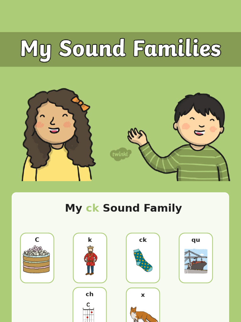 T L 6353 My Sound Families Powerpoint - Ver - 4 | PDF | Foreign ...