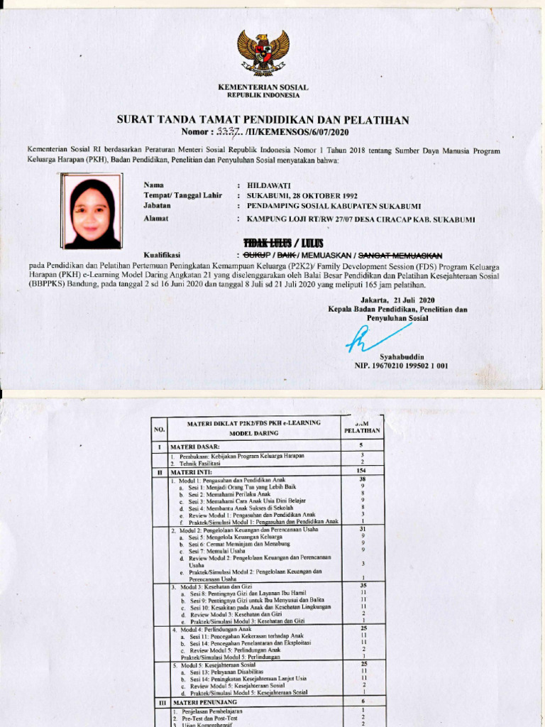 STTPP Hildawati | PDF