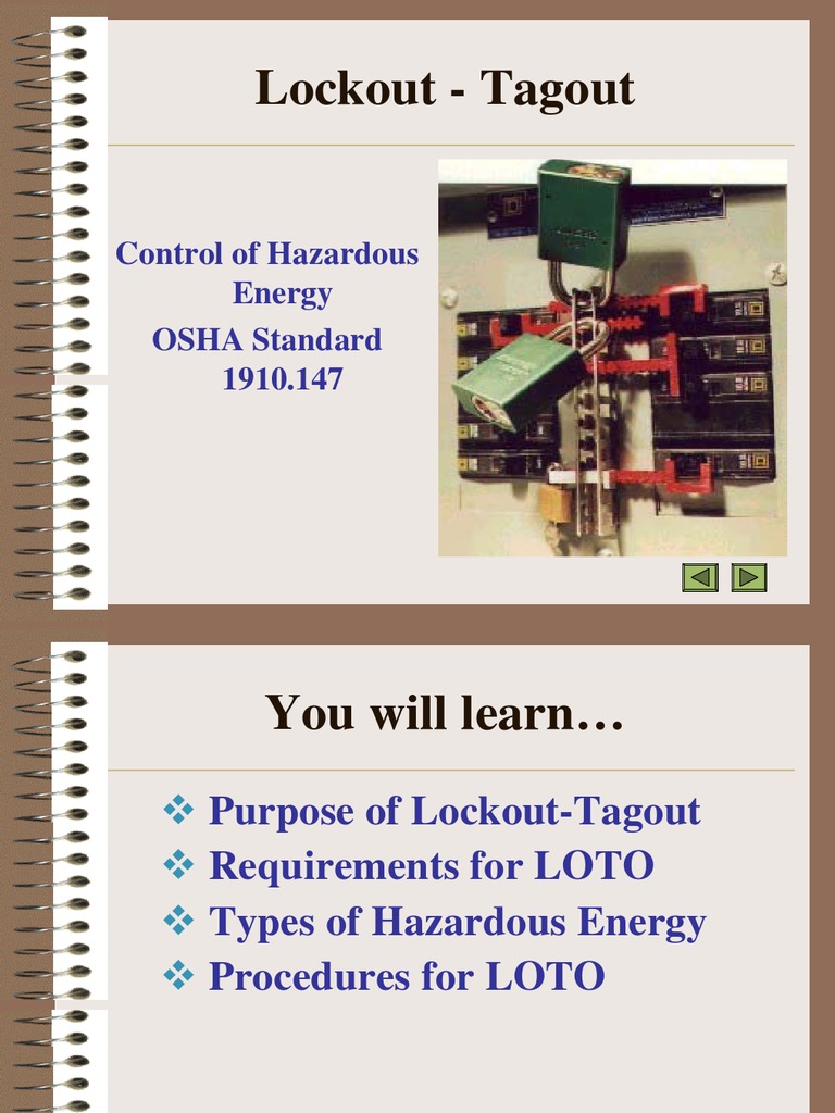Loto Procedure | PDF