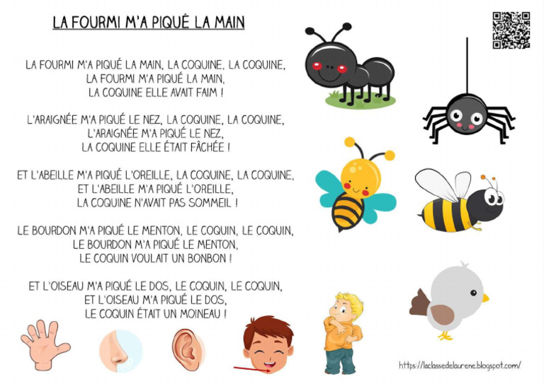 La Fourmi M'a Piqué La Main | PDF