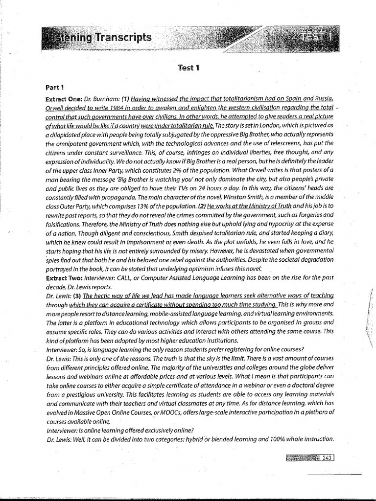 CPE Tower Bridge-Transcripts | PDF