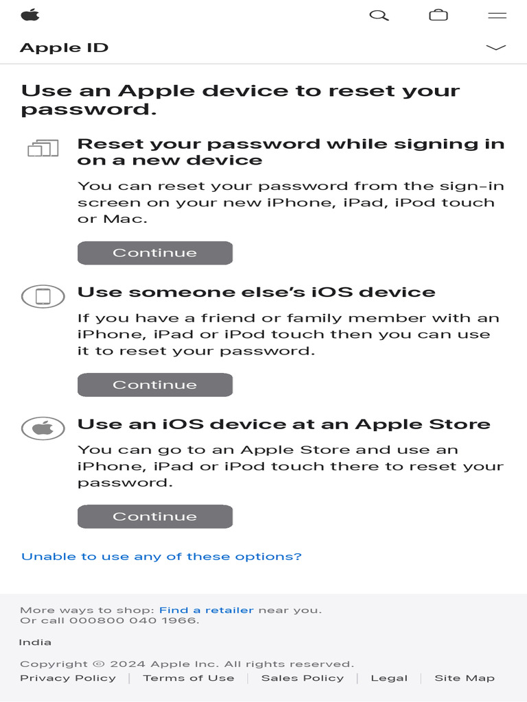 Recover Your Apple ID - Apple (In) | PDF | Career & Growth