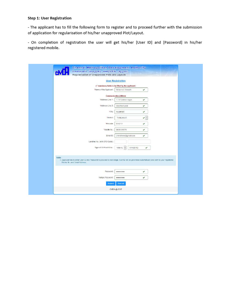 cmda usermanual | PDF