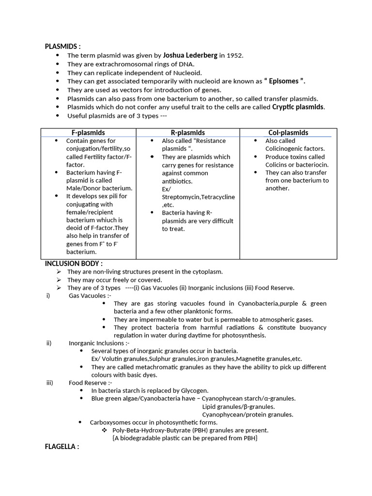 KINGDOM MONERA | PDF | Plasmid | Bacteria