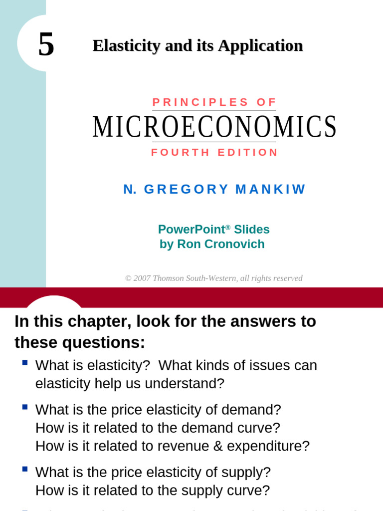 Elasticity and Its Applications | PDF | Elasticity (Economics) | Price Elasticity Of Demand