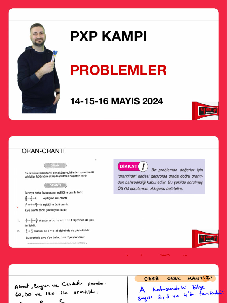 Matematik Kamp Dokümanı | PDF