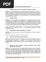 Emcee Script For Closing Program | PDF | Teachers | Behavior Modification