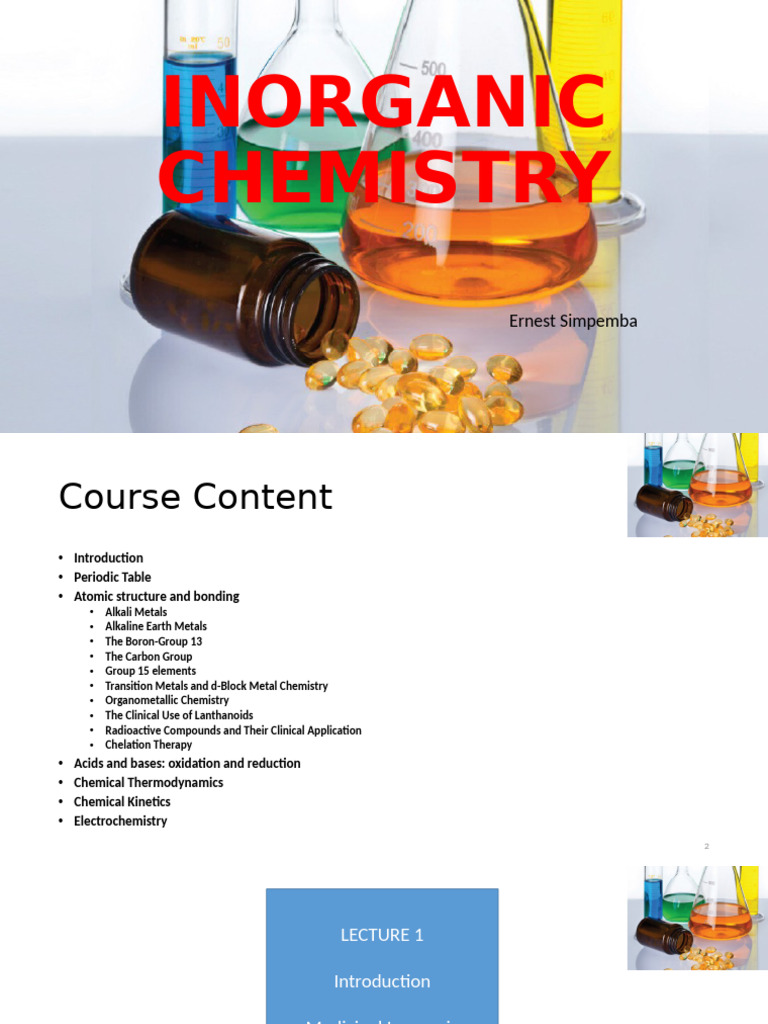 Unit 1 Inorganic Chemistry Pdf Chemical Bond Atoms