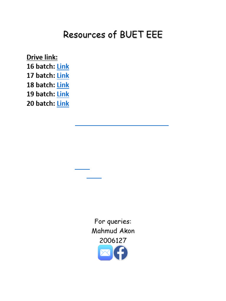 Resources of BUET EEE | PDF | Games & Activities | Art