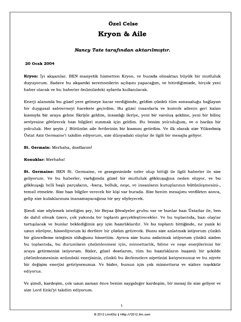 Kryon Aile | PDF