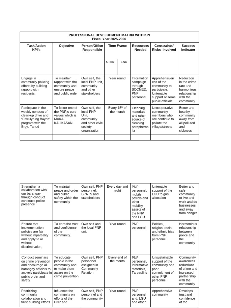 Sample Professional Development | PDF | Social Psychology