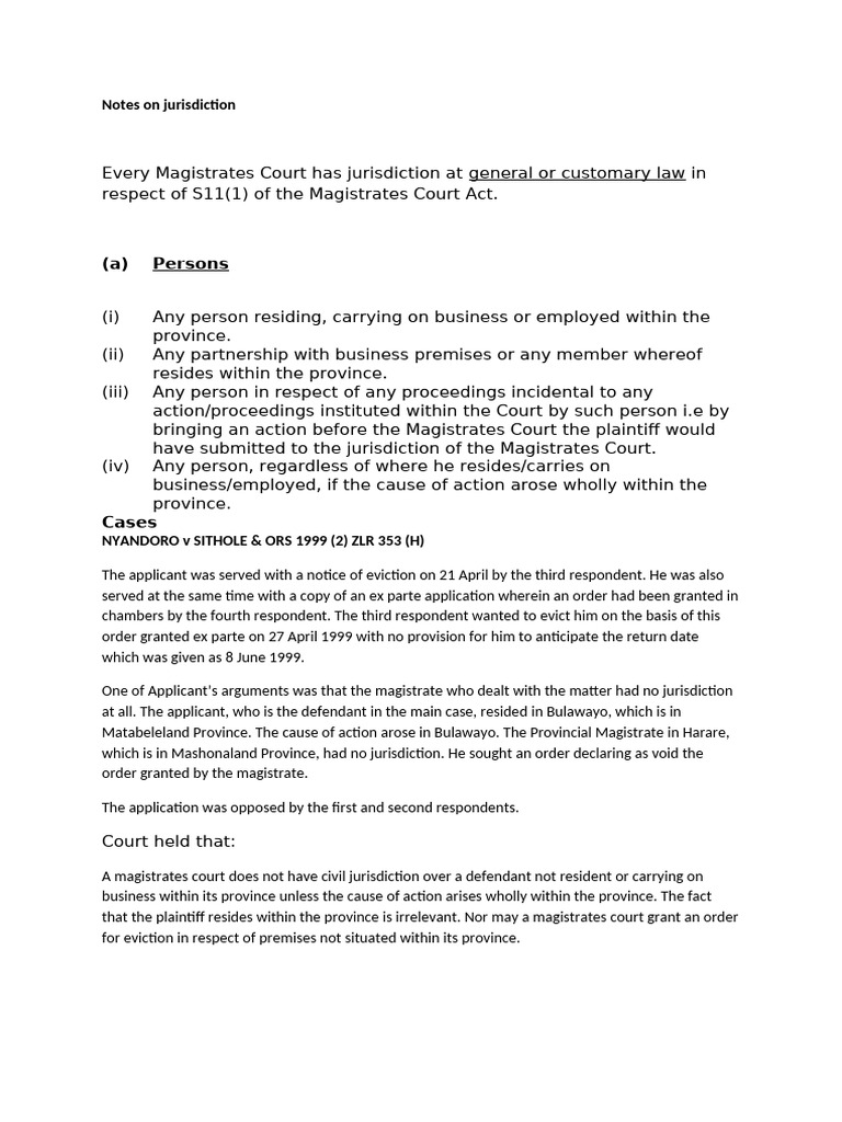Civil Procedure Notes | PDF | Default Judgment | Judgment (Law)