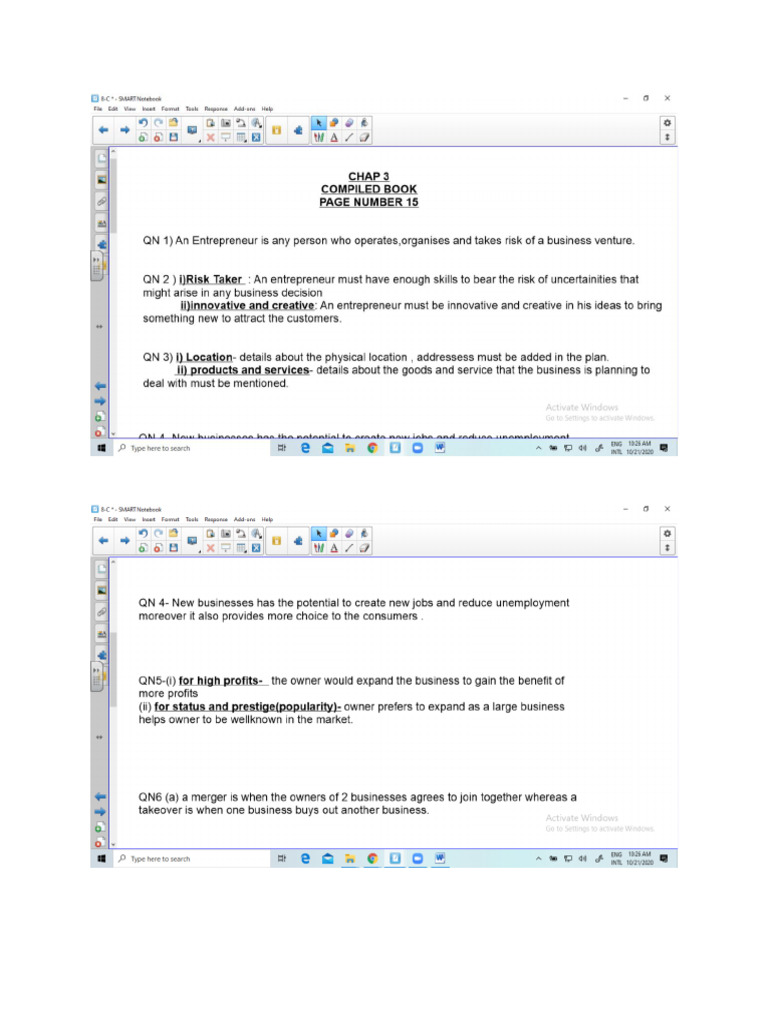 Chap 3 Compiled Book Notes | PDF