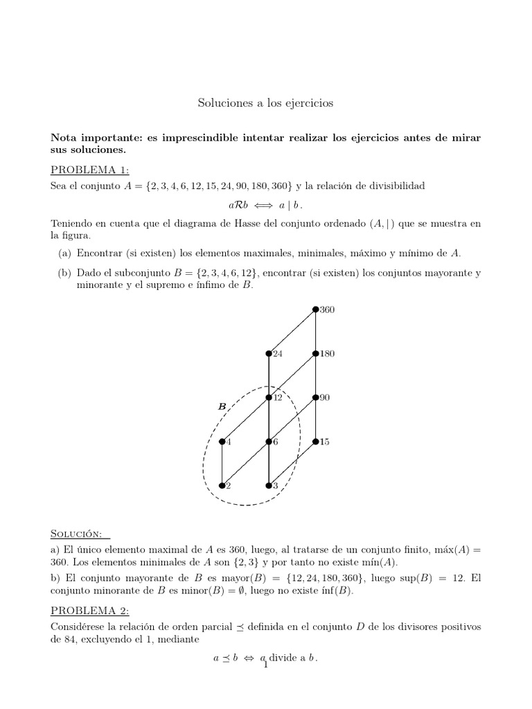 Ejercicios Resueltos Matematica Discreta | PDF | Conjunto (Matemáticas) | Conjunto vacio
