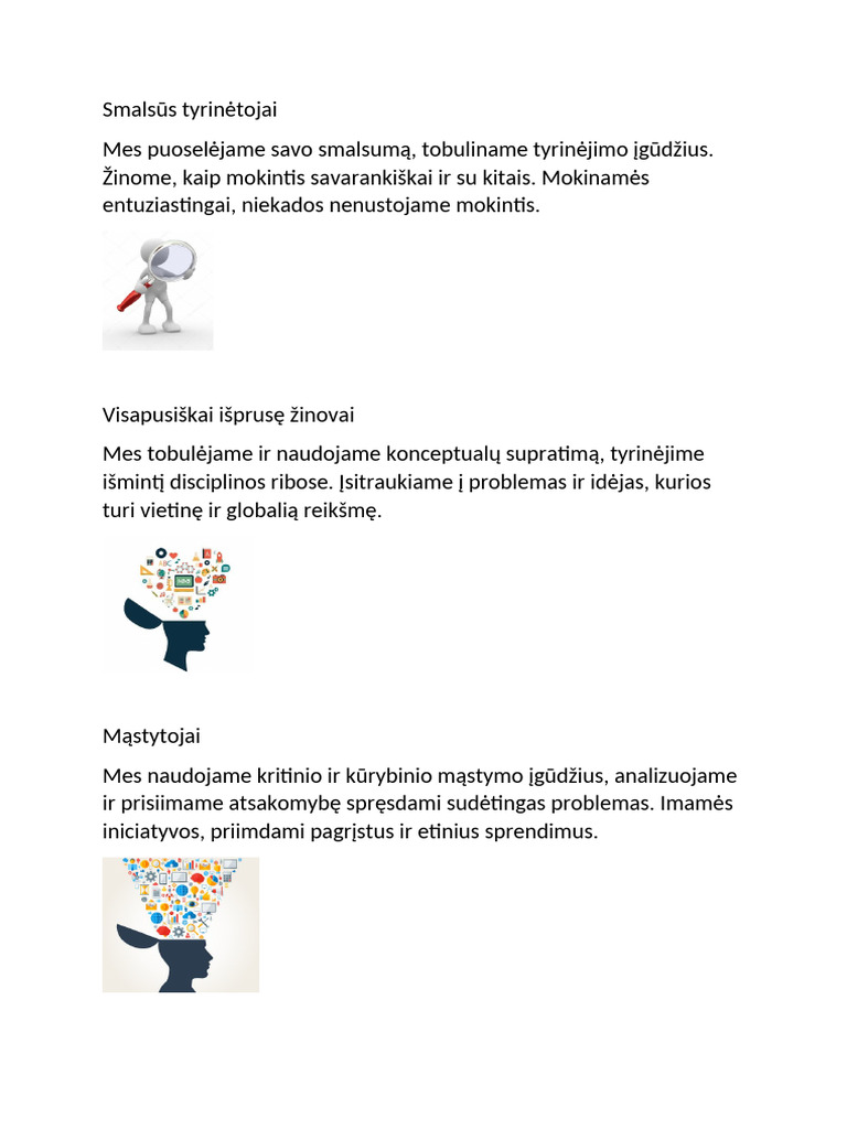 IB Profile | PDF