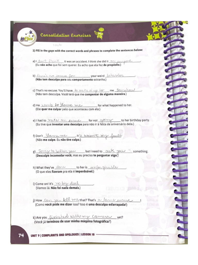 Consolidation Exercises-5 | PDF