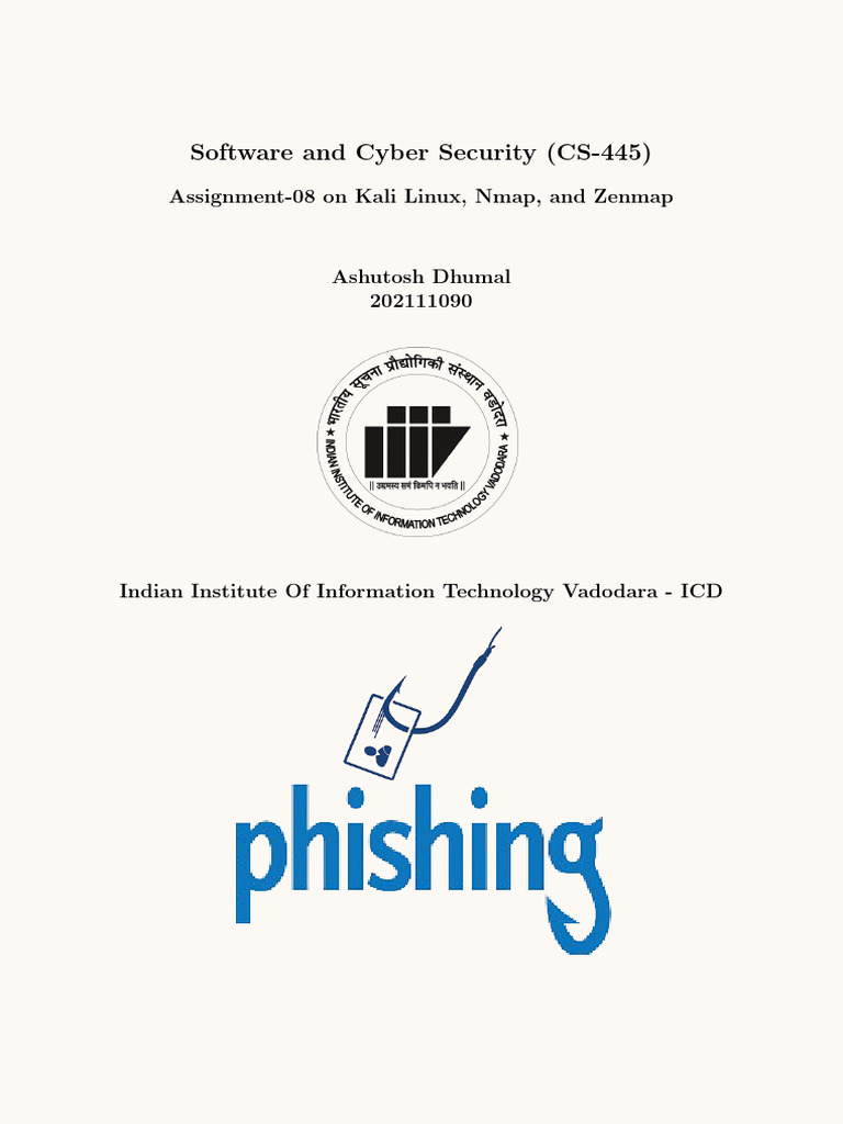CS_445_202111090_Lab8 | PDF | Phishing | Security