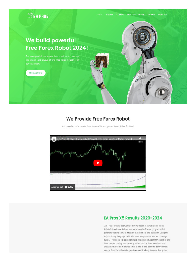 Free Forex Ea | PDF | Algorithmic Trading | Foreign Exchange Market